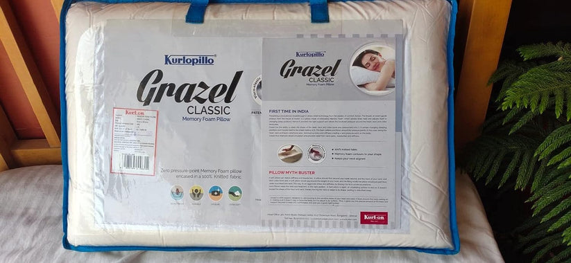 Kurlon Grazel Pillow , Memory Foam pillow | Knix Decor